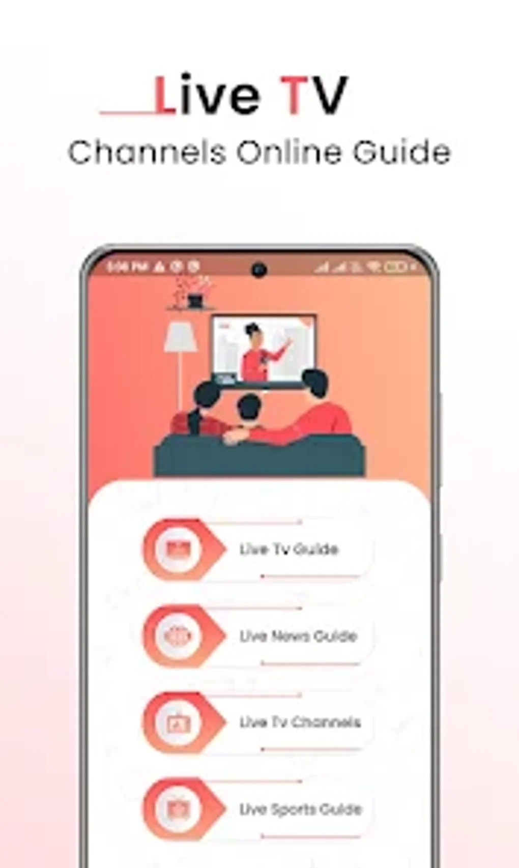 Live TV Channels Online Guide für Android - Download