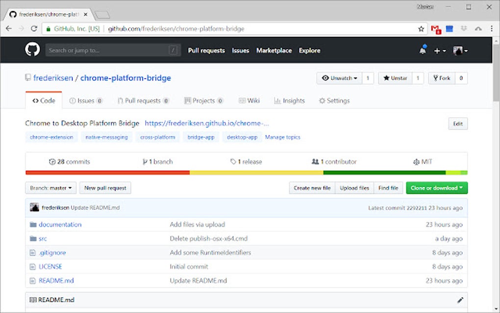 Chrome Platform Bridge para Google Chrome - Extensión Descargar