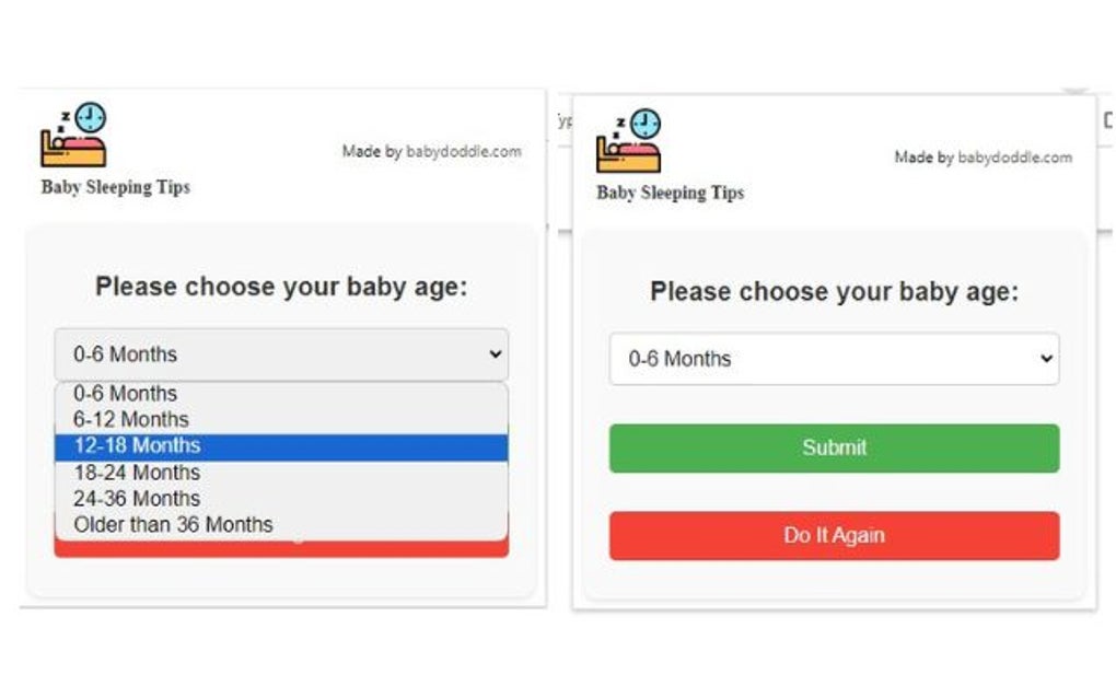 Baby Sleeping Tips for Google Chrome - Extension Download