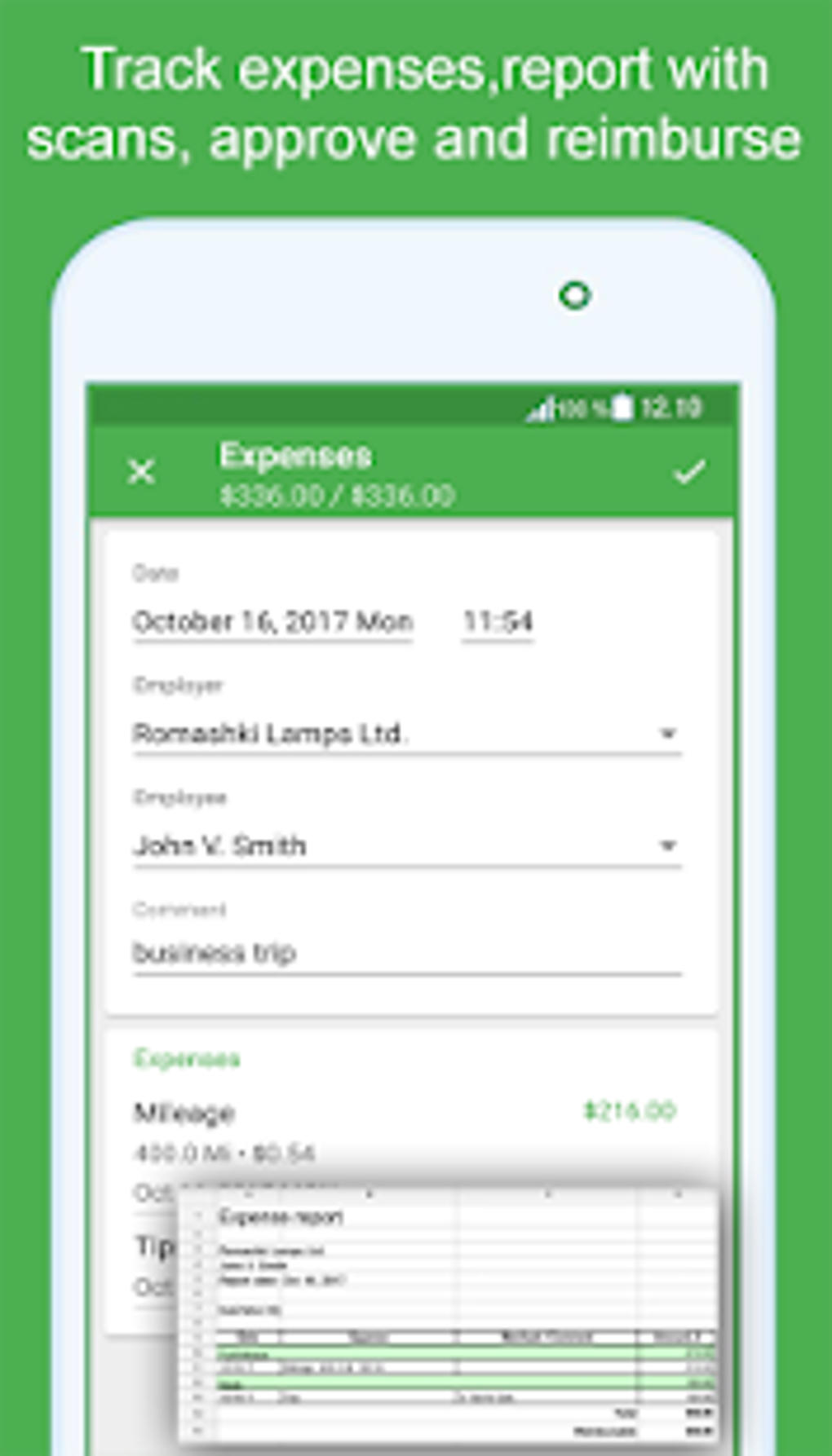 Green Timesheet - shift work log and payroll app для Android — Скачать