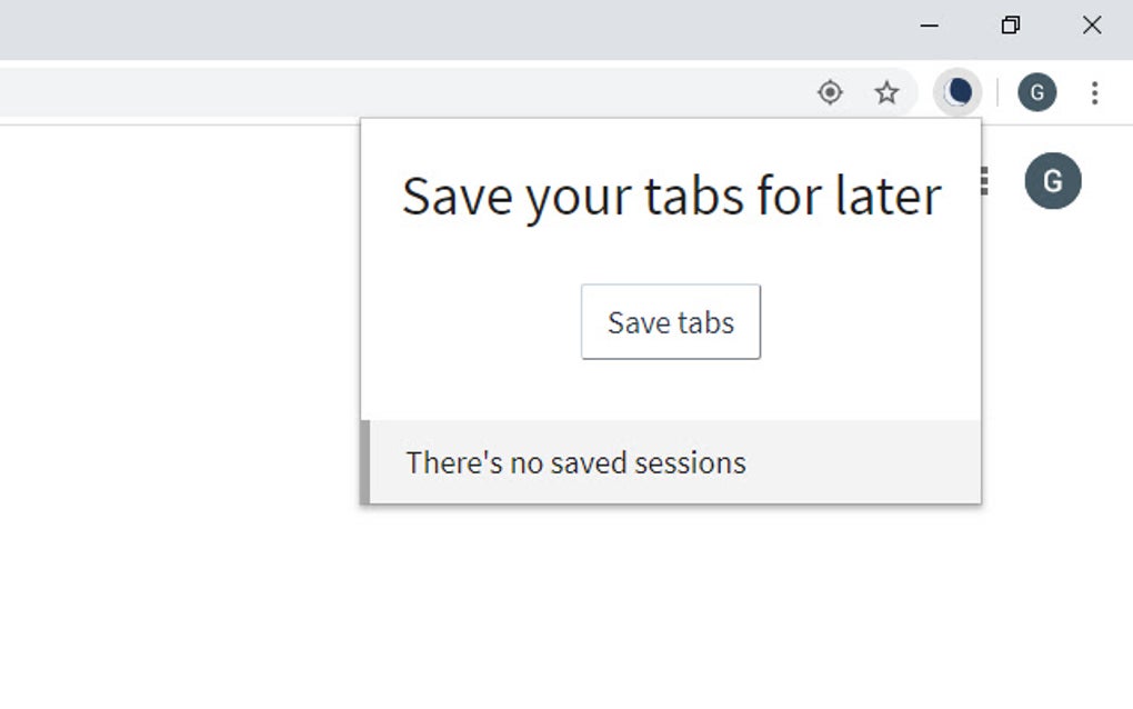 Tab saver for Google Chrome - Extension Download