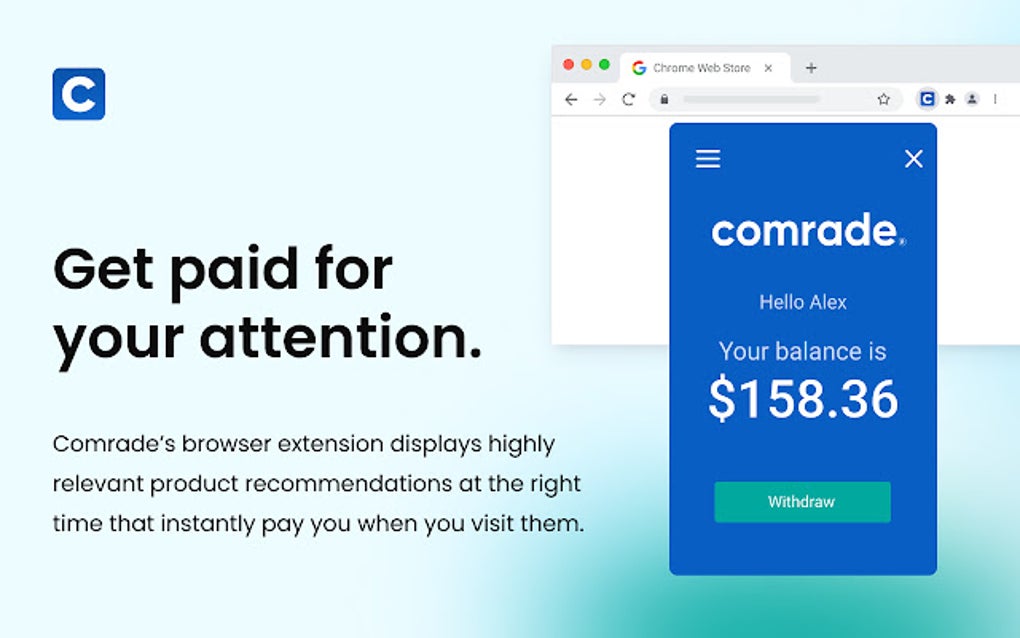 Comrade Google Chrome 용 - 확장 프로그램 다운로드