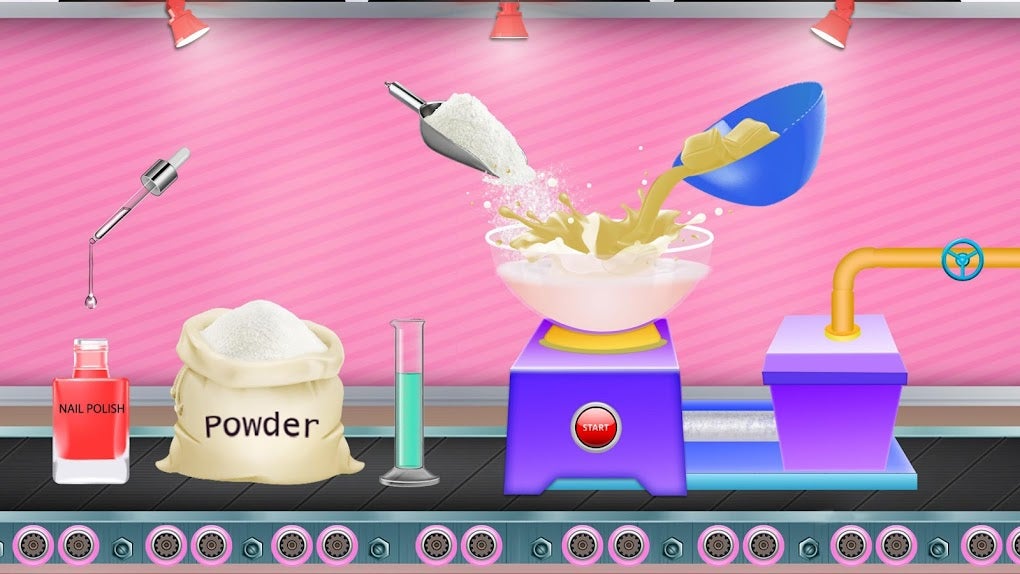 Princess Cosmetic Kit Factory: Makeup Maker Game for Android - Download