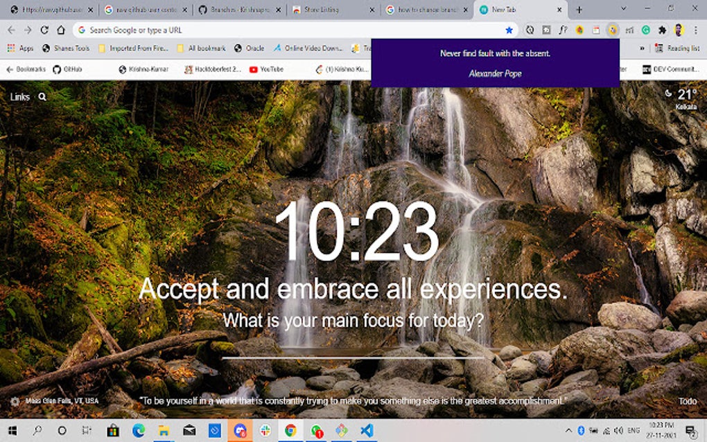 Inspirational Quotes for Google Chrome - Extension Download