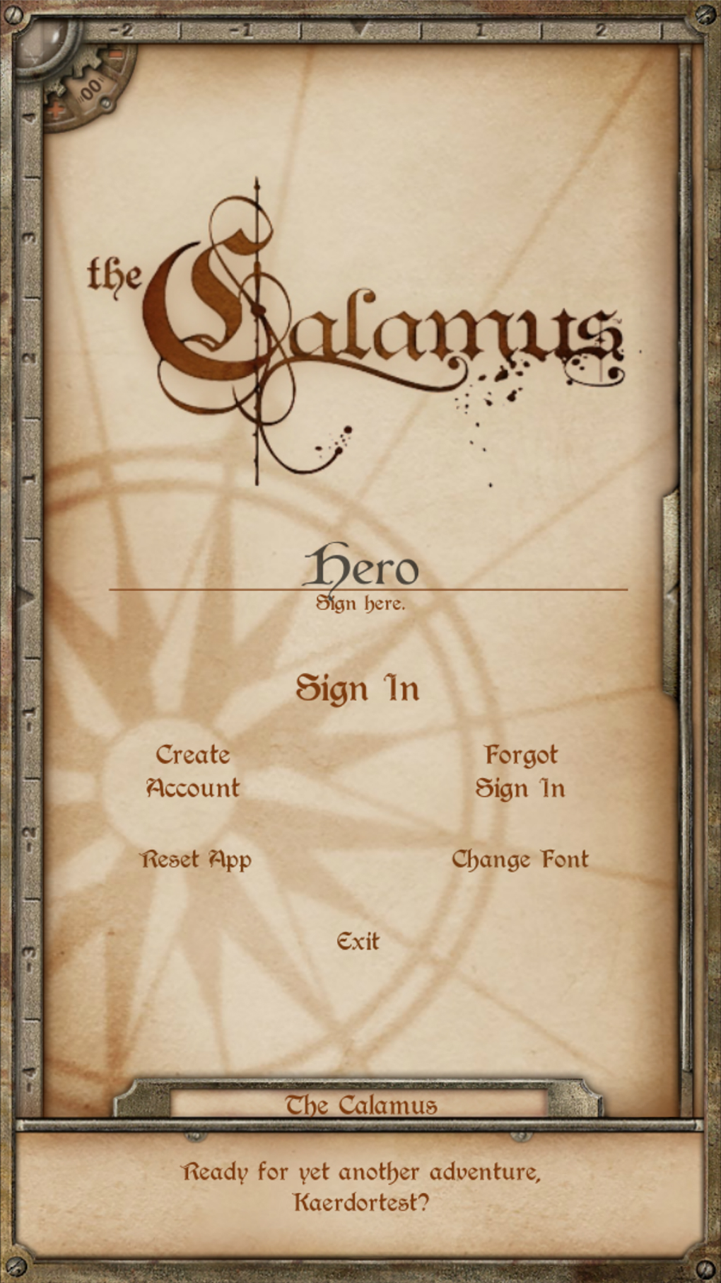 Calamus para iPhone - Descargar