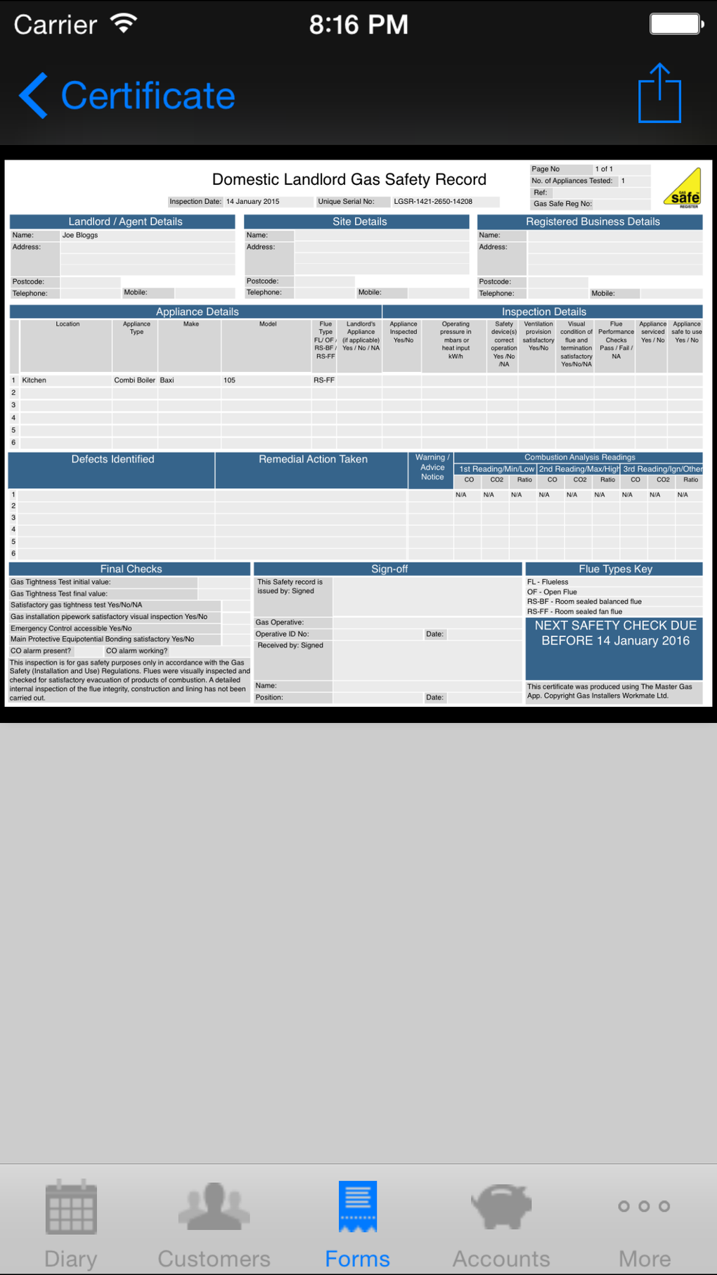 Master Gas - Engineer Software for iPhone - Download