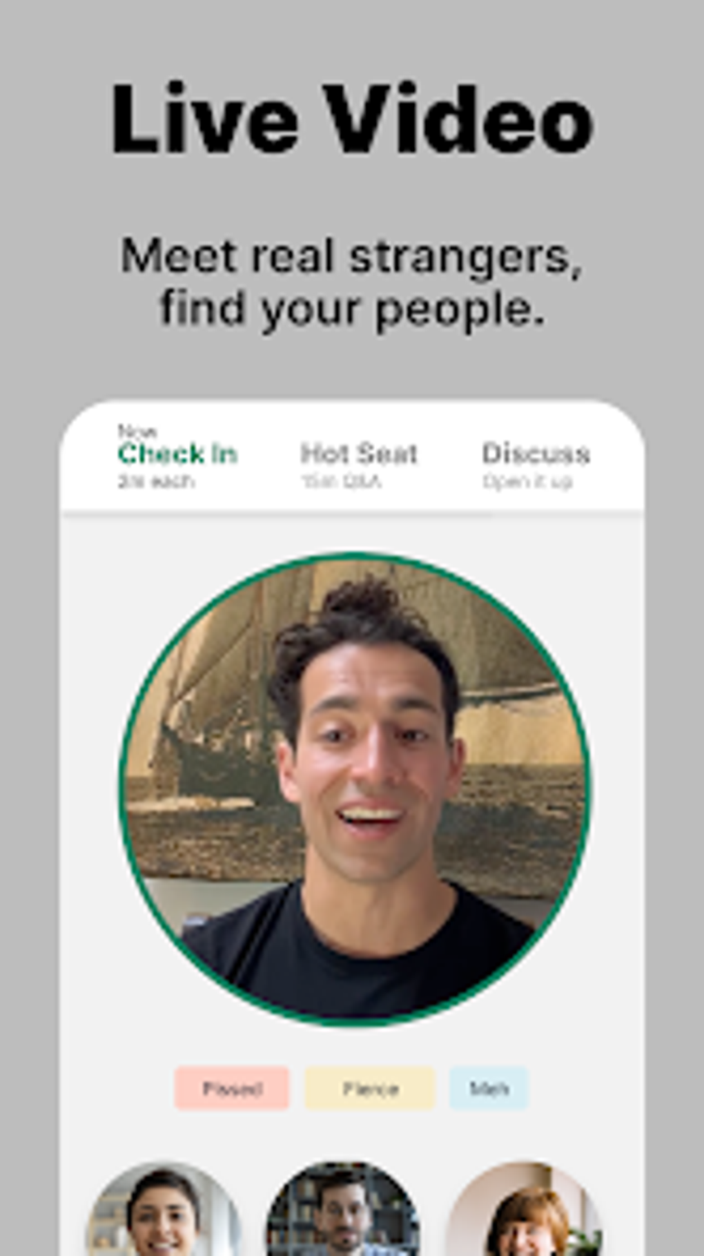 Pace: Online talk groups pour Android - Télécharger