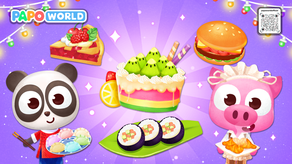 Papo Town Food Street para iPhone - Descargar
