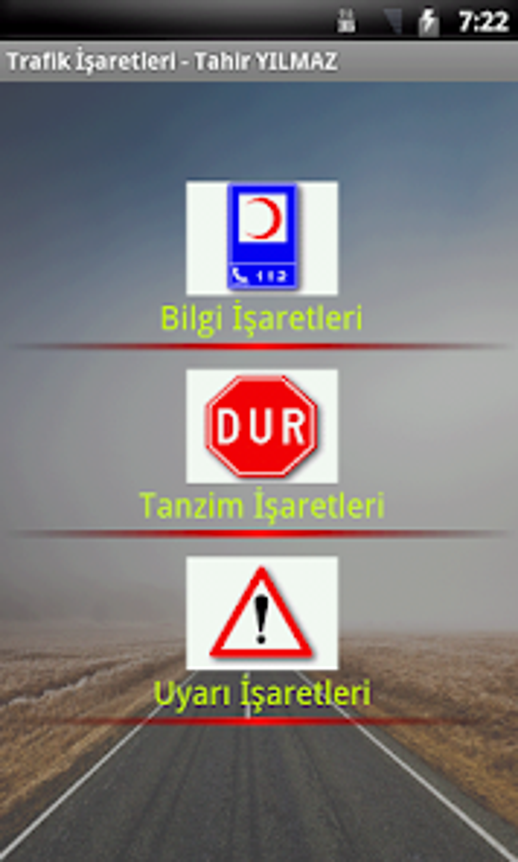 Trafik İşaretleri for Android - Download