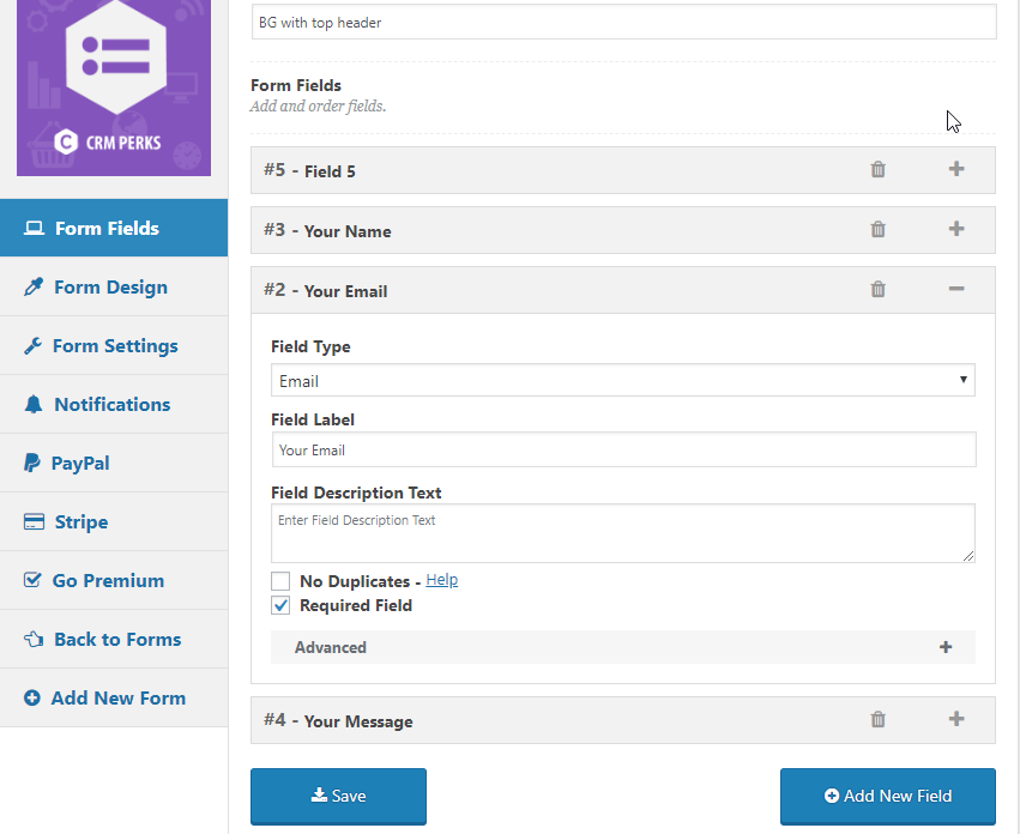 CRM Perks Forms 8211 WordPress Form Builder (WordPress) - Download