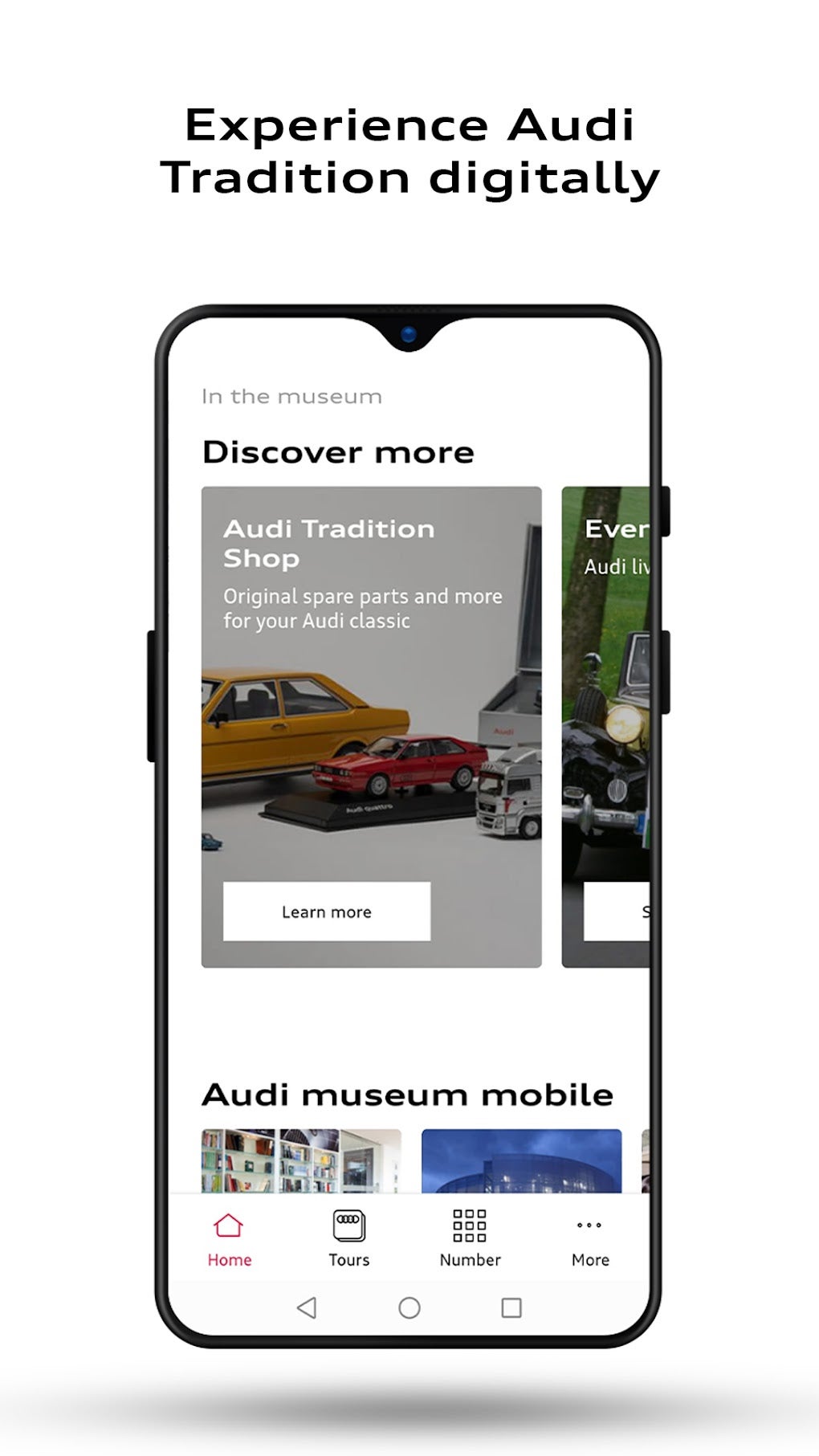 Audi Tradition for Android - Download