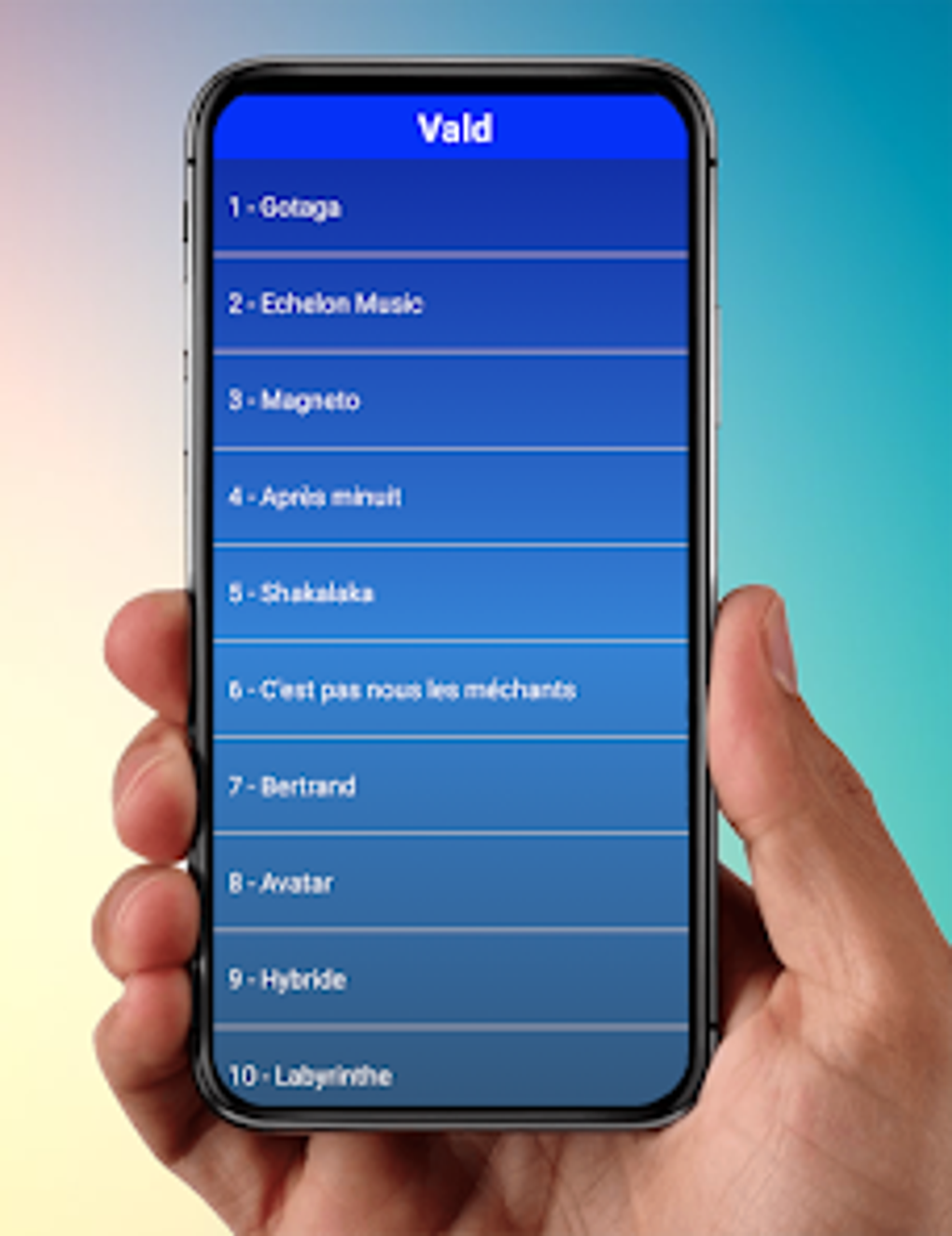 Chansons Vald 2021 for Android - Download