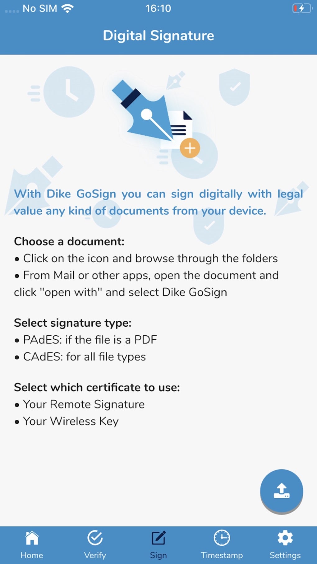 GoSign per iPhone - Download