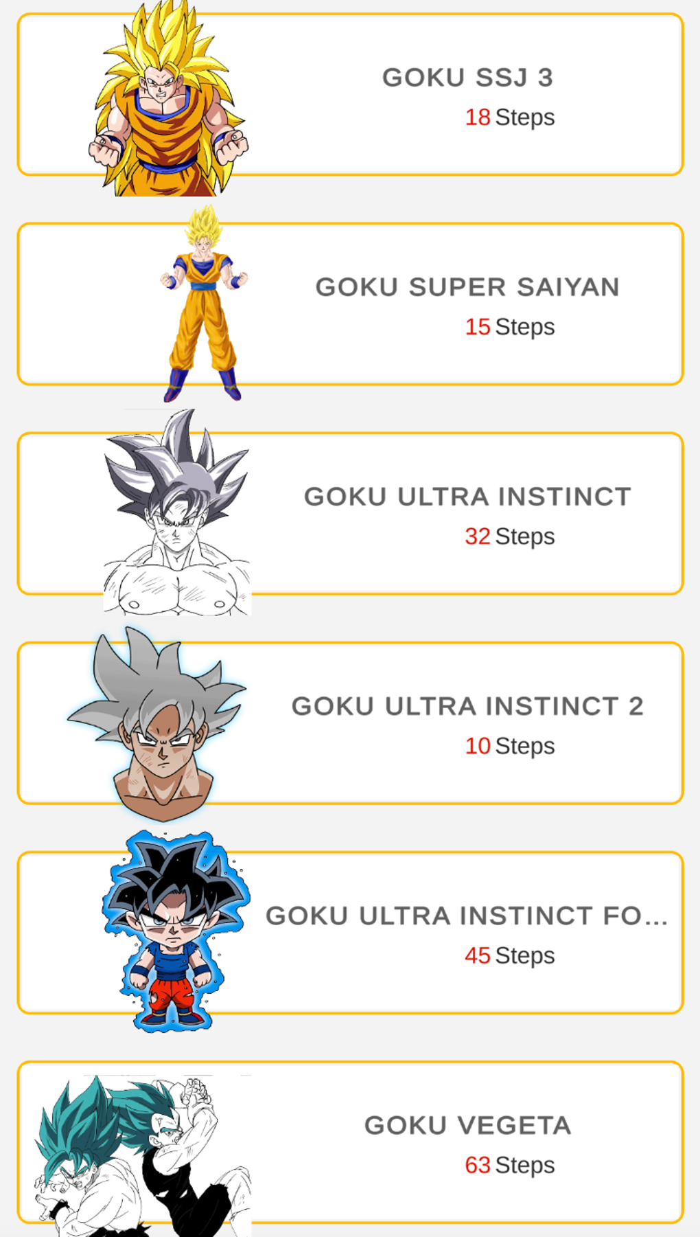 Android 용 How to draw anime step by step - 다운로드