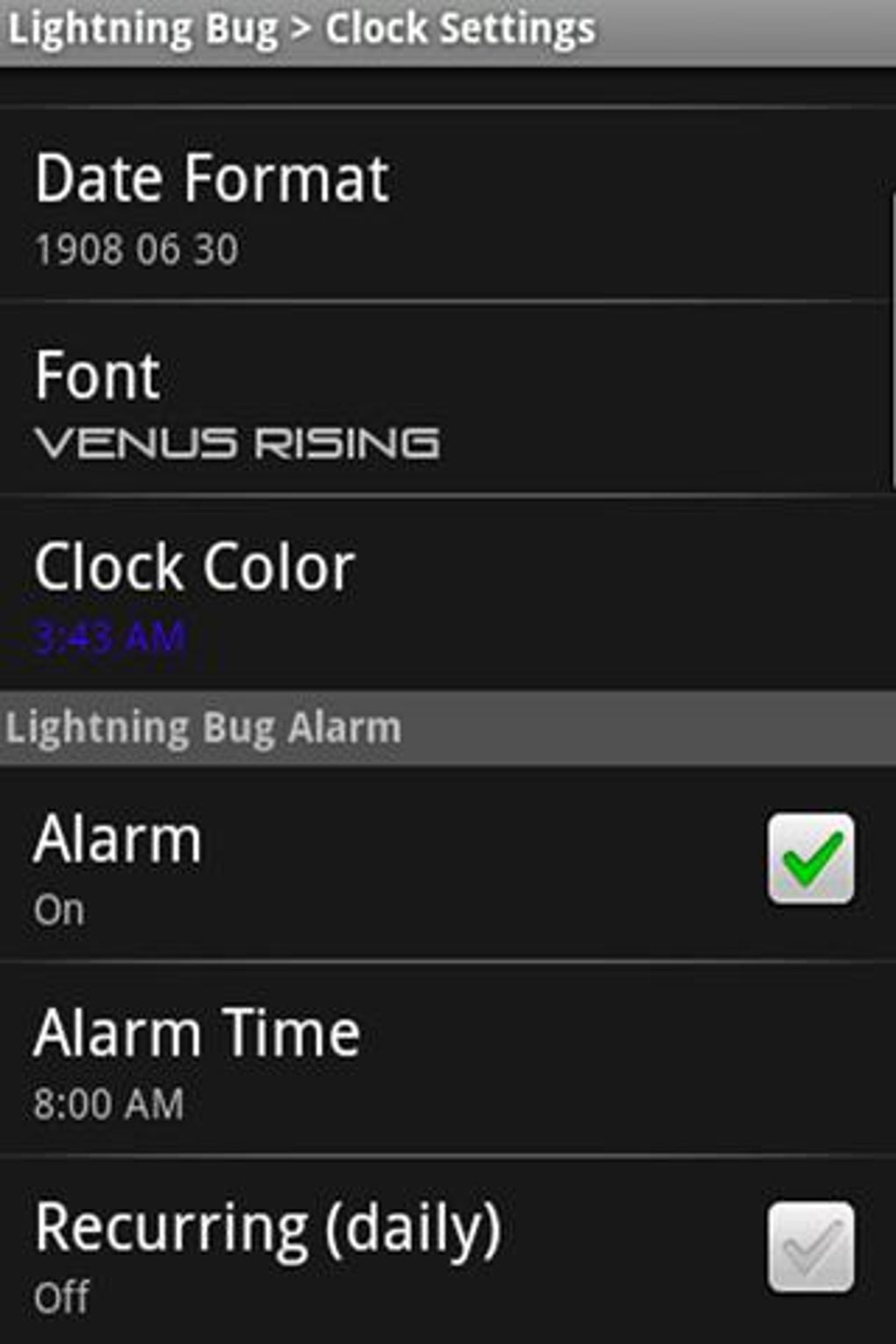 Lightning Bug Sleep Clock Apk For Android Download
