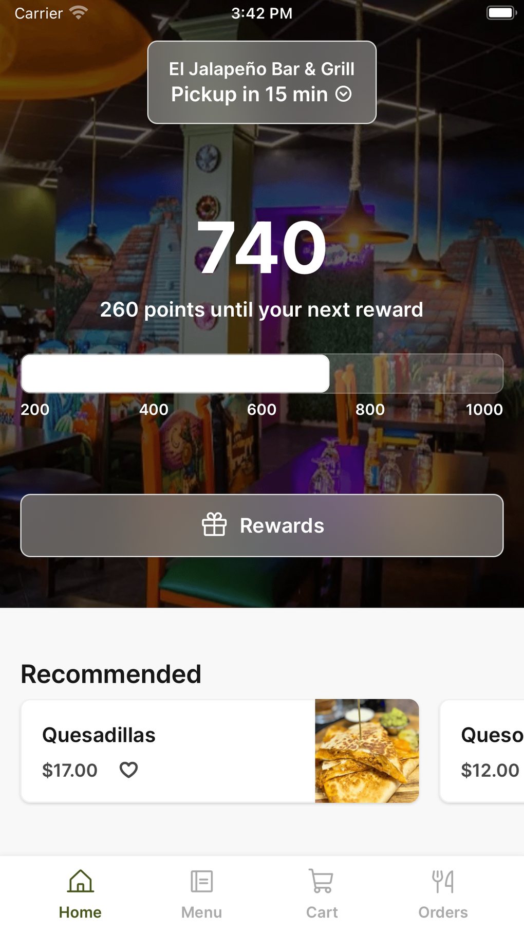 El Jalapeno Bar Grill for iPhone - Download