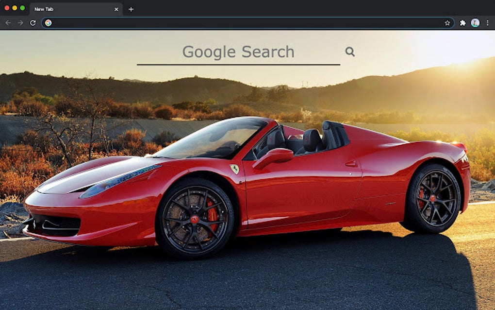 Ferrari New Tab Google Chrome 용 - 확장 프로그램 다운로드