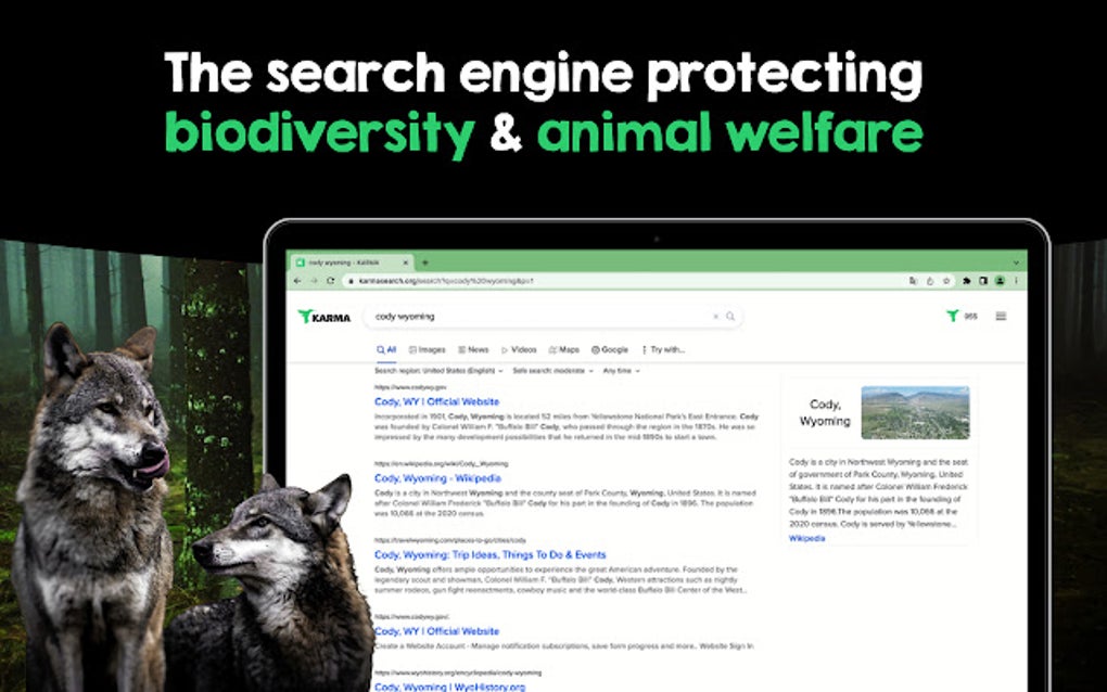 KARMA | Search to make a difference for Google Chrome - Extension Download