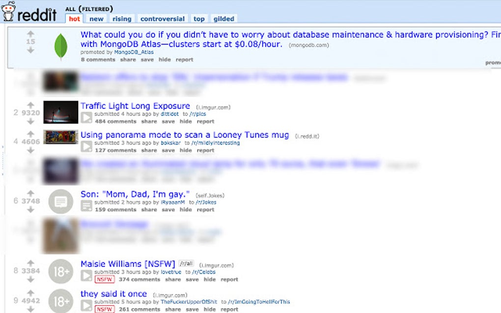 The_Donald Block cho Google Chrome - Tiện ích mở rộng Tải về