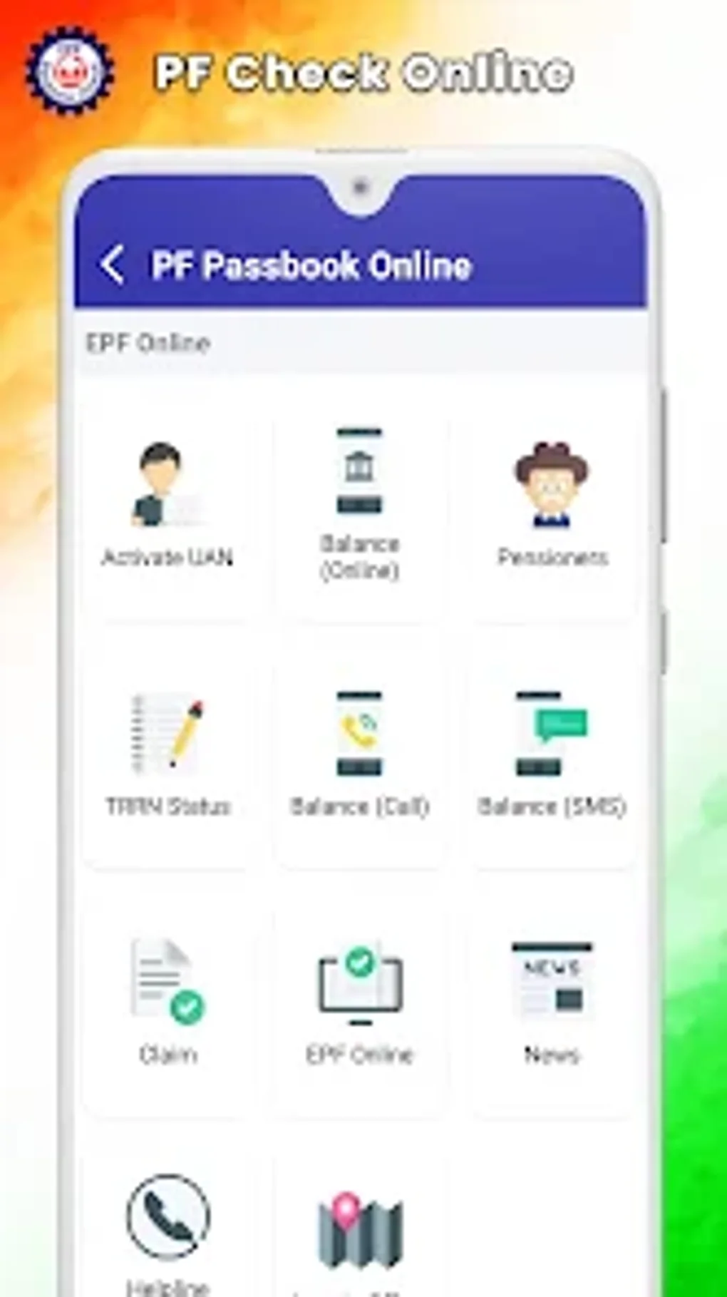 PF Check - PF Passbook Online für Android - Download