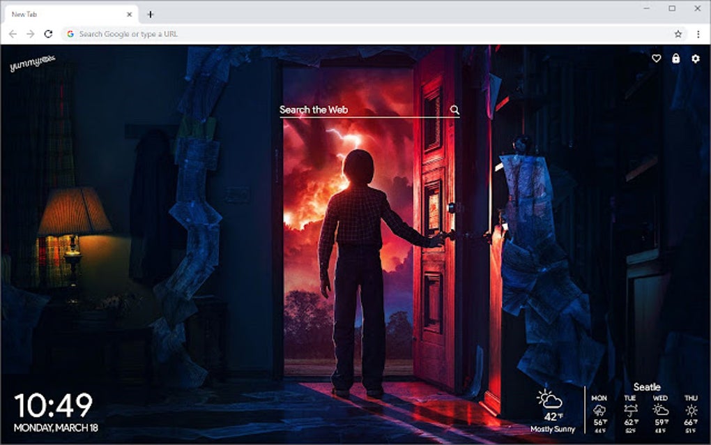 Stranger Things HD Wallpaper New Tab Themes Google Chrome 용 - 확장 프로그램 다운로드
