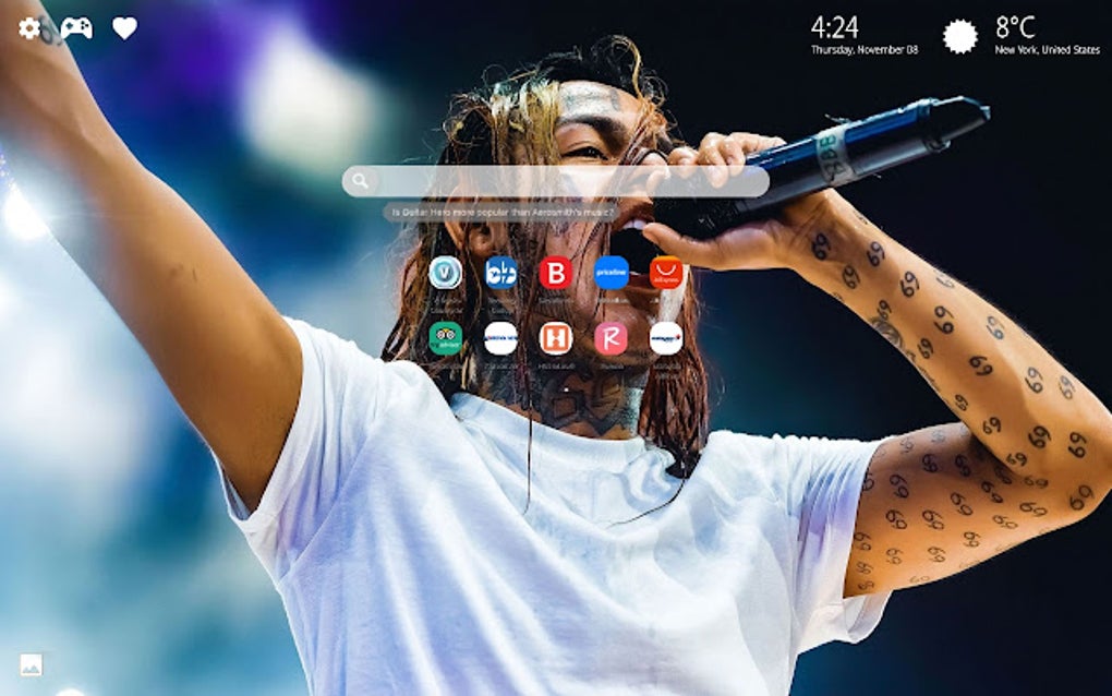 6ix9ine Tekashi69 Wallpaper HD New Tab Themes für Google Chrome - Erweiterung Download