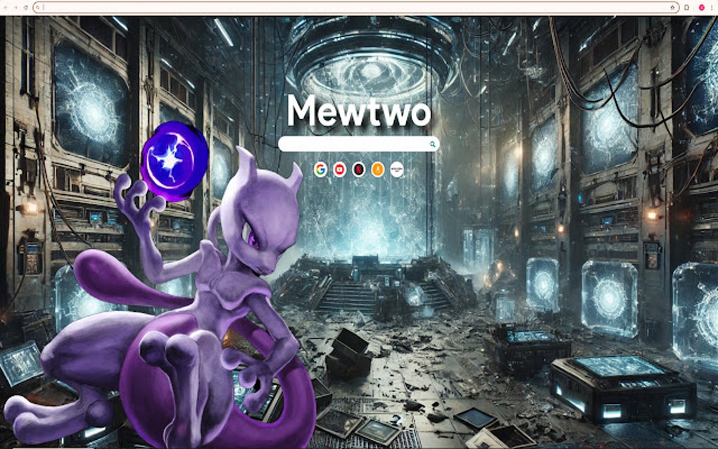 Pokemon - Mewtwo for Google Chrome - Extension Download