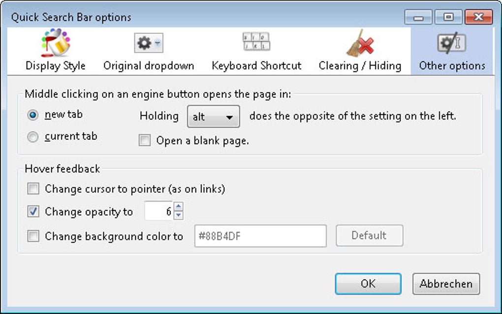 Quick Search Bar - Download