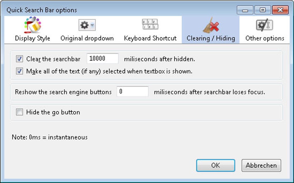 Quick Search Bar - Download