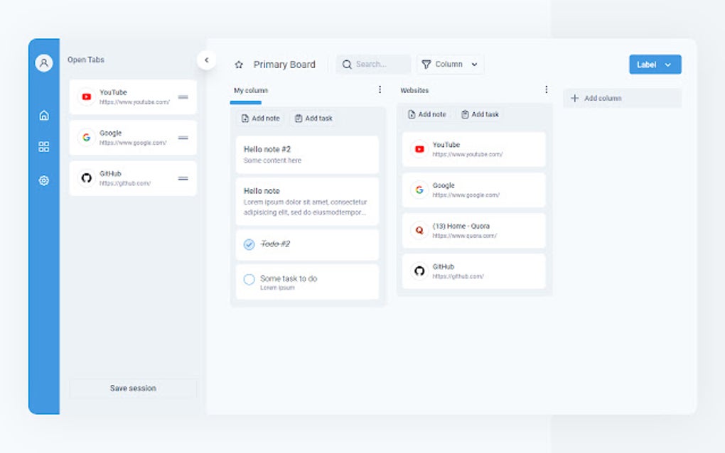 oTab - Tab Organizer for Google Chrome - Extension Download