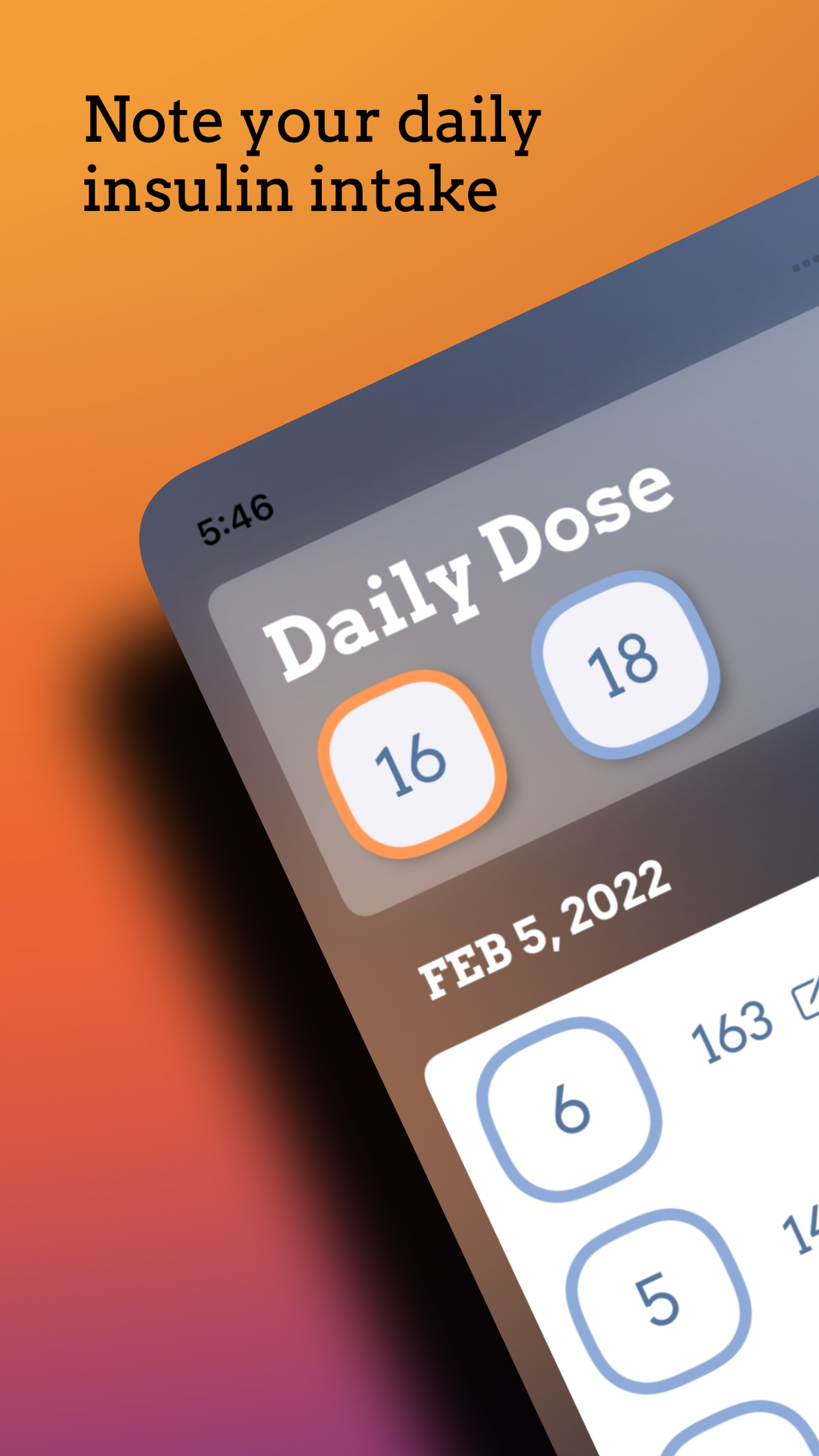 Daily Dose - Insulin Tracker for iPhone - Download