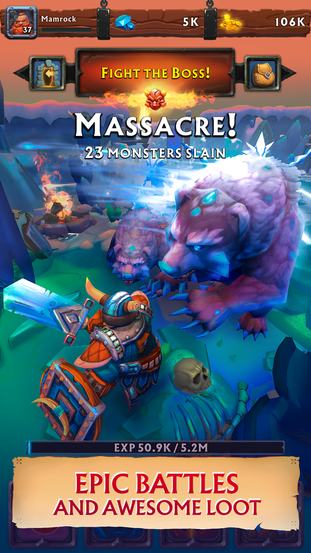 Never Ending Dungeon IDLE RPG for iPhone - Download