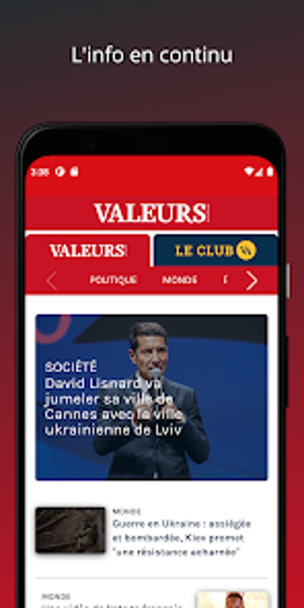 Valeurs actuelles for Android - Download