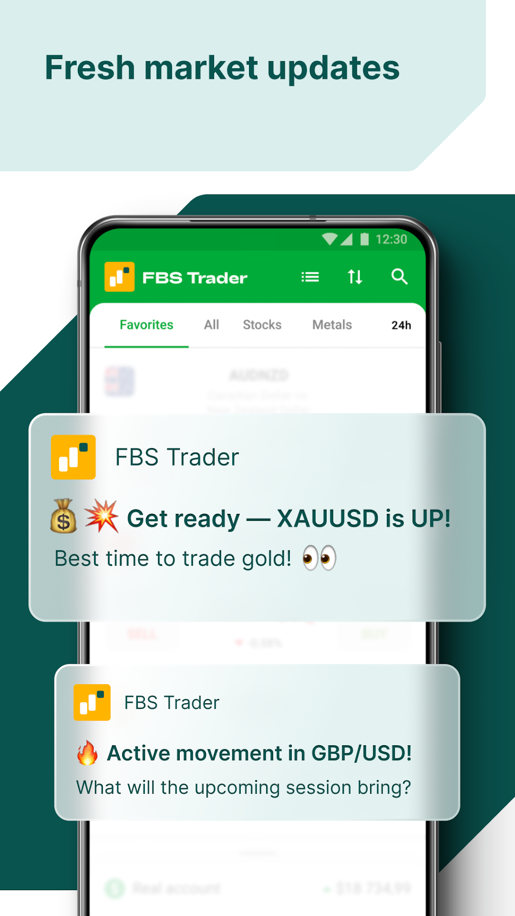 FBS Trader Trading Platform for Android - Download