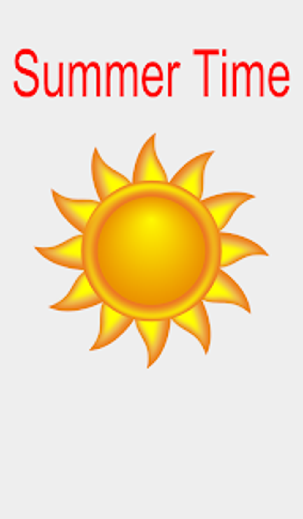 Summer time for Android - Download