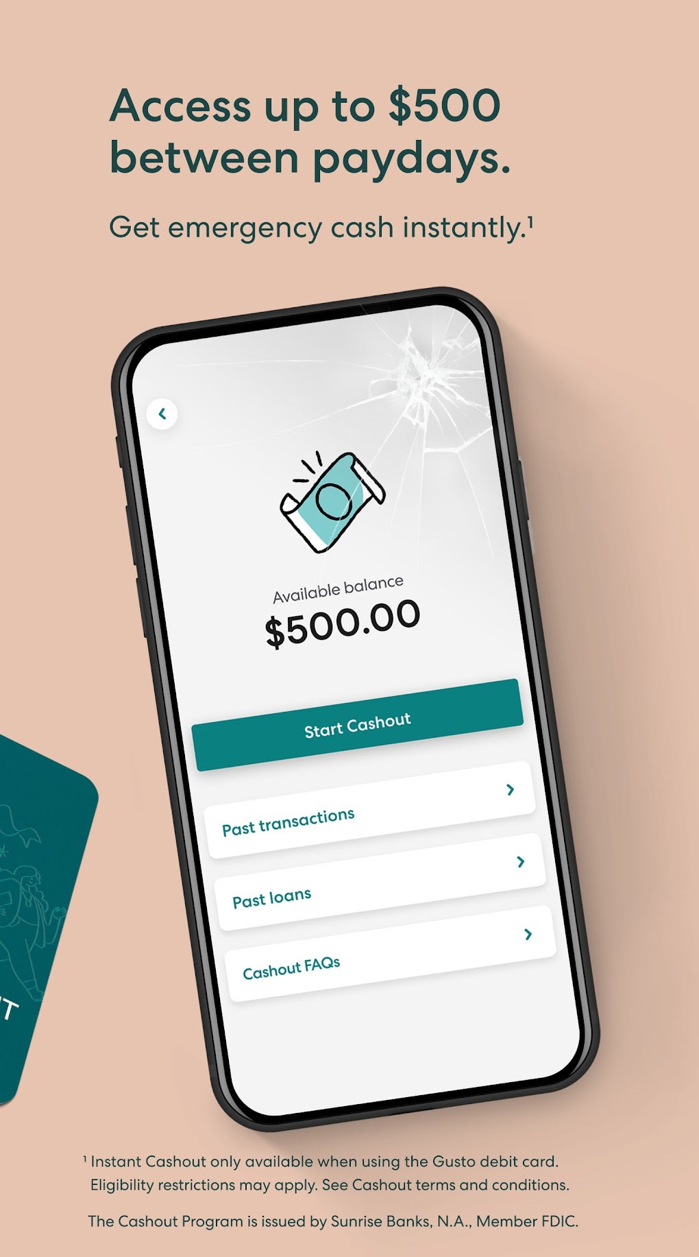 Gusto Wallet - Money management and savings für Android - Download