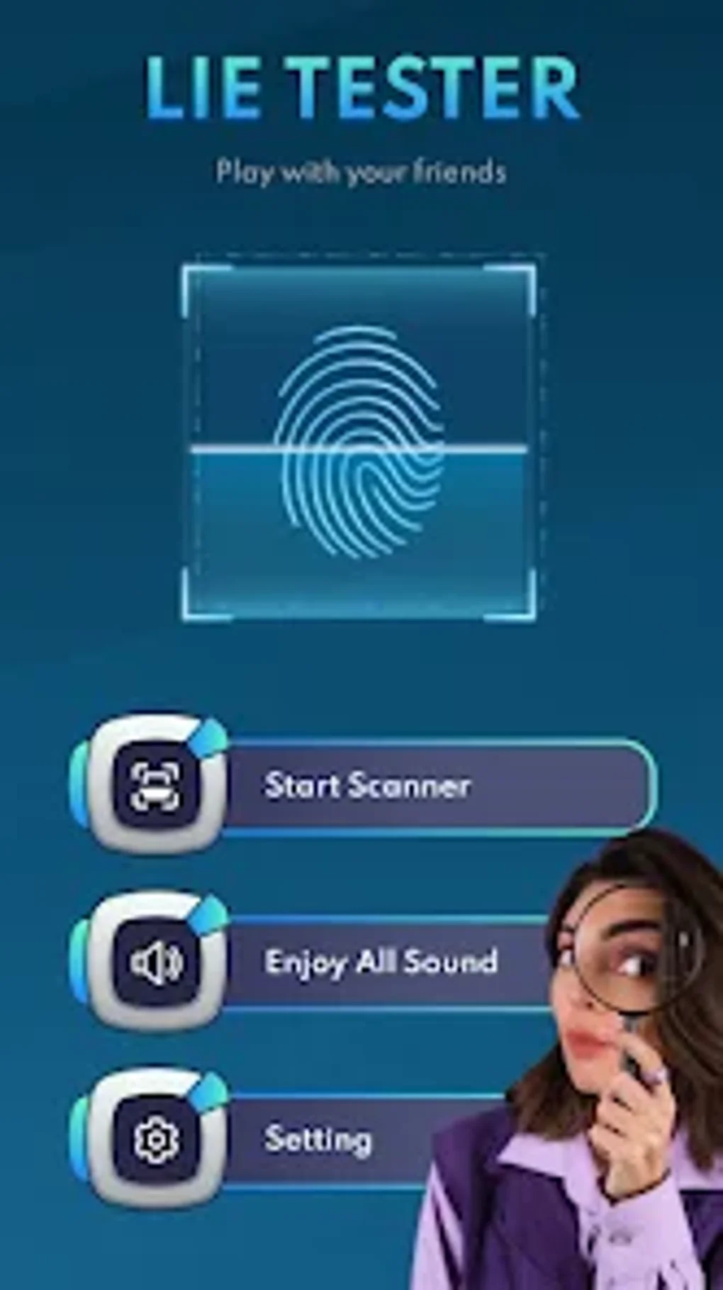 Lie Detector Simulator Prank für Android - Download