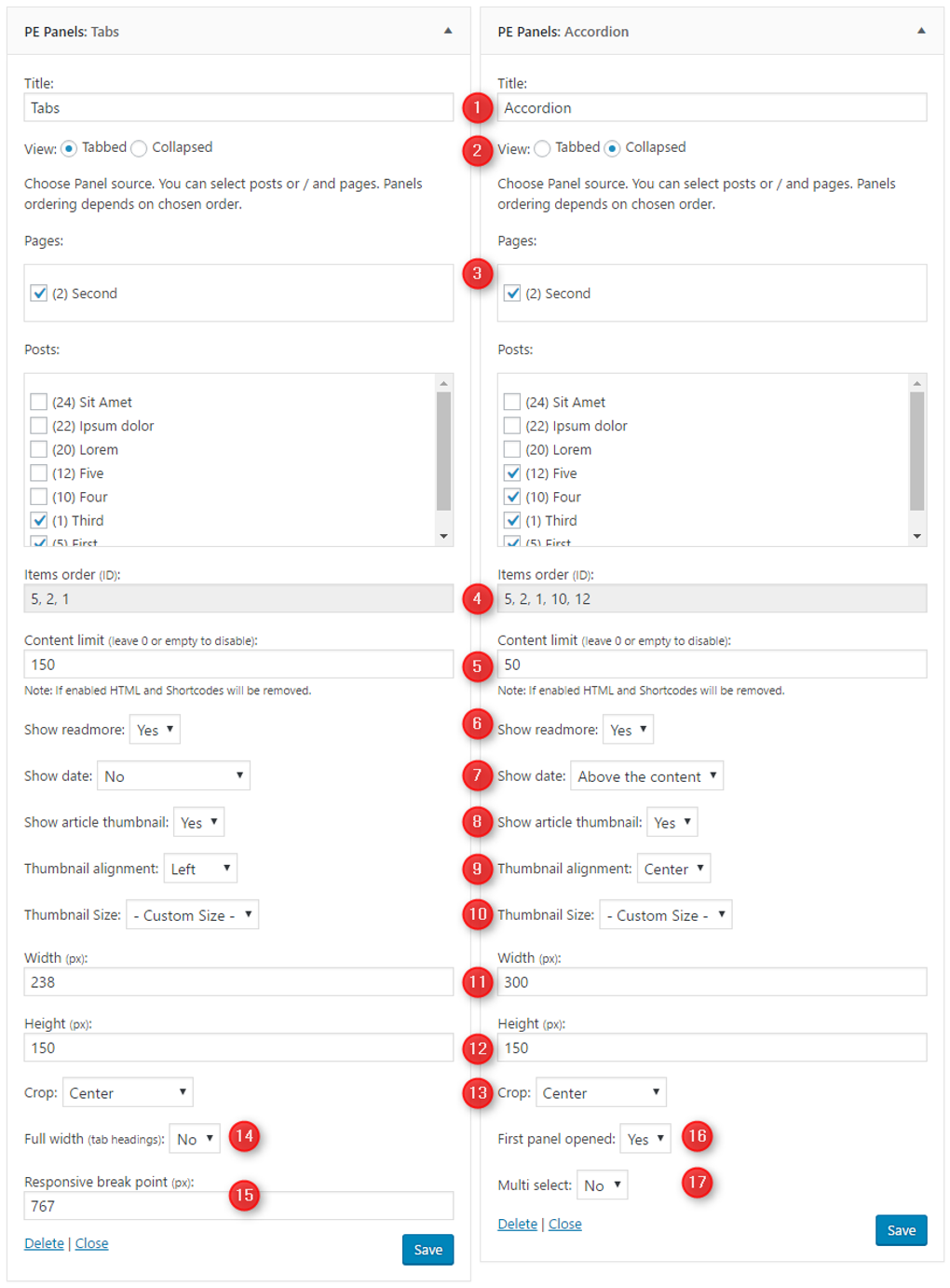 PE Panels for WordPress - Download