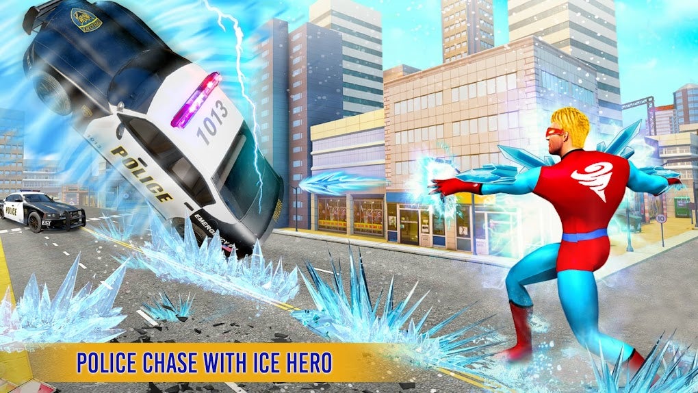 Snow storm ice hero robot game for Android - Download