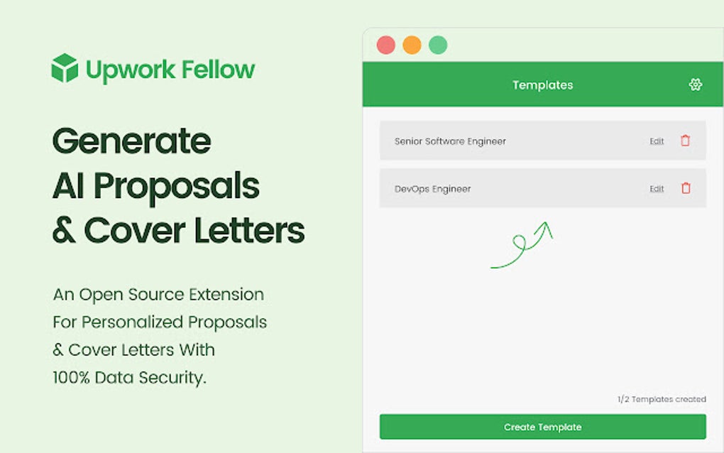 Upwork Fellow - AI Proposal & Cover Letter Writer Google Chrome 용 - 확장 ...