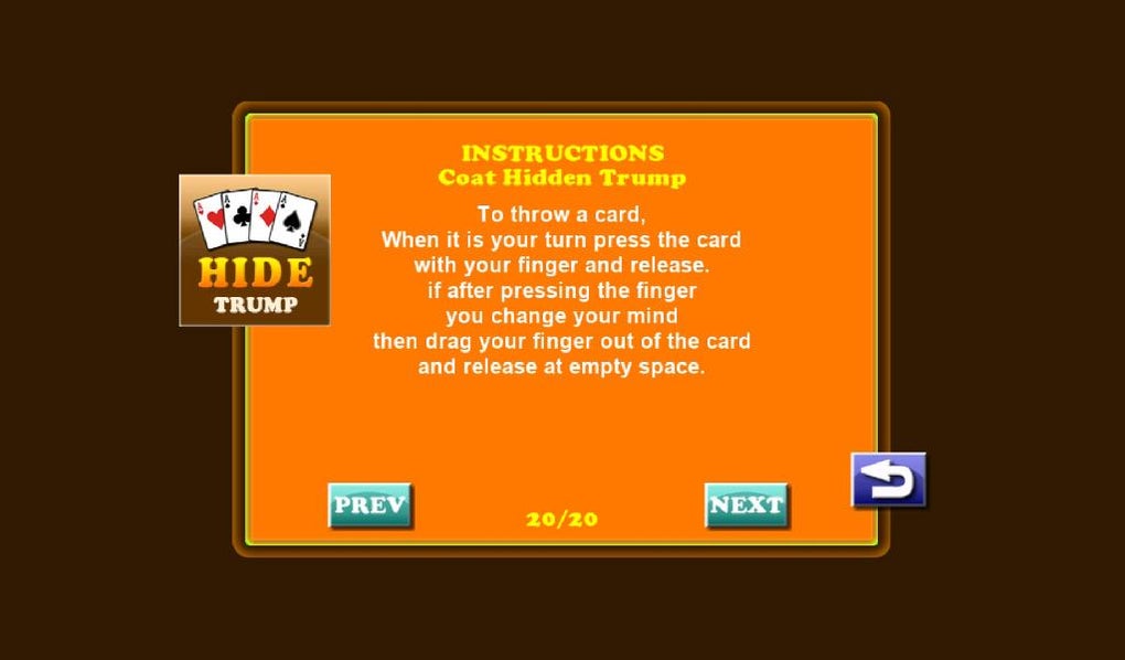 Card Game Coat - Hide Trump APK for Android - Download