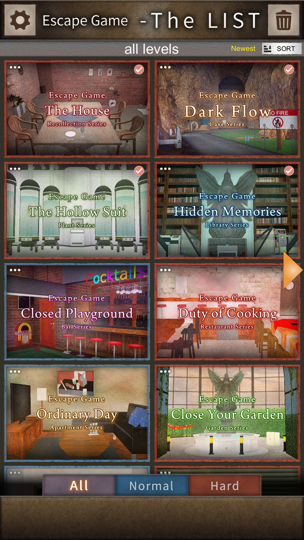 Escape Game The LIST For IPhone Download Escape Game The LIST For IPhone Download