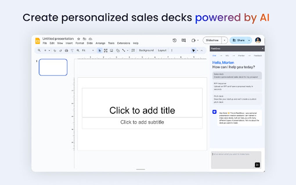 FlashDocs Google Chrome 용 - 확장 프로그램 다운로드