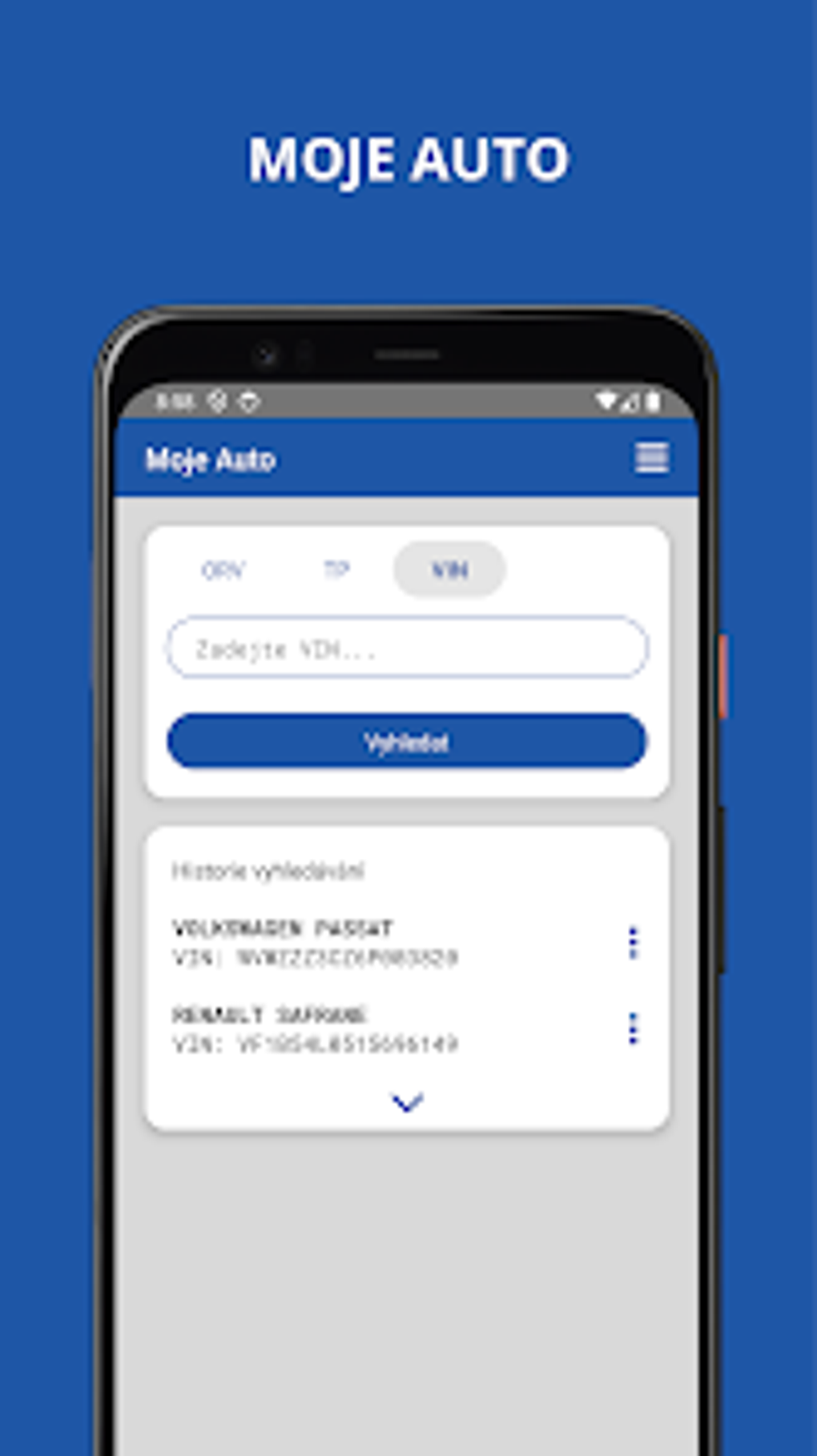Moje Auto para Android - Descargar