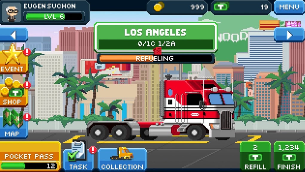 Pocket Trucks: Route Evolution for iPhone - Download