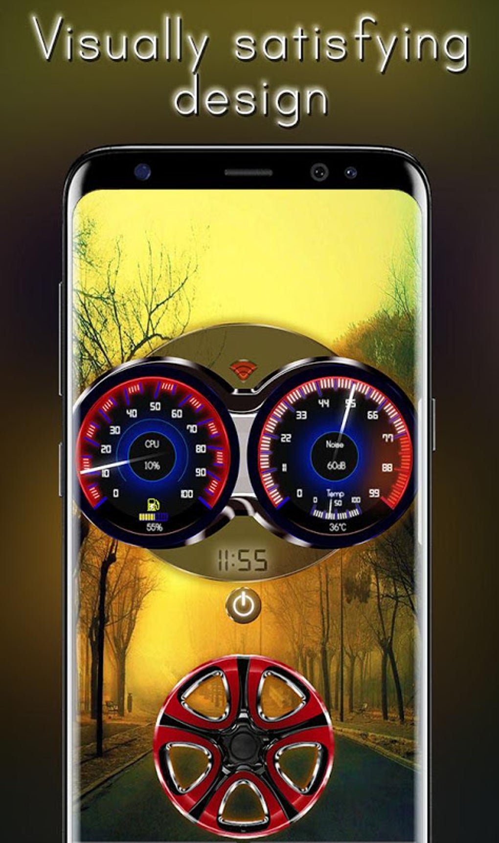 Android 용 Car Dashboard Live Wallpaper II APK - 다운로드