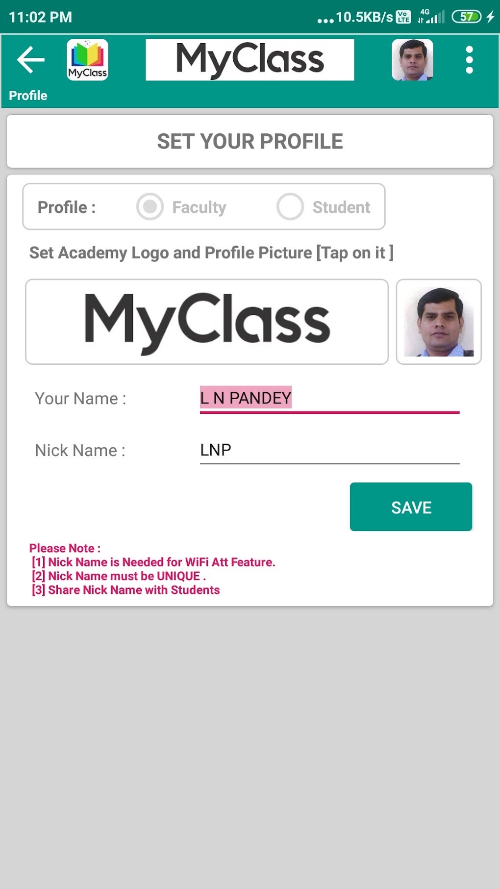 MyClass for Android - Download