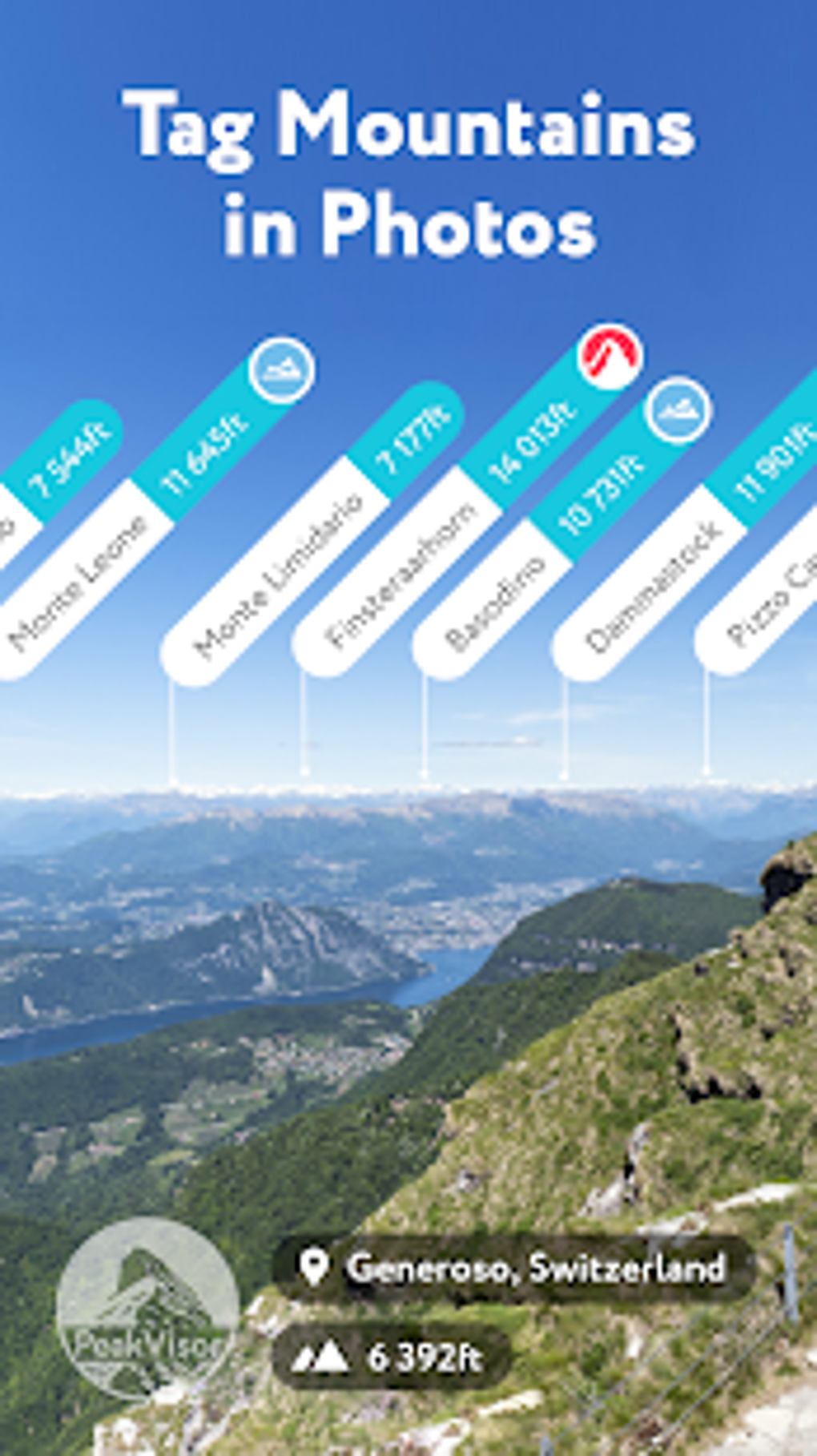 PeakVisor - 3D Maps Peaks Identification para Android - Descargar