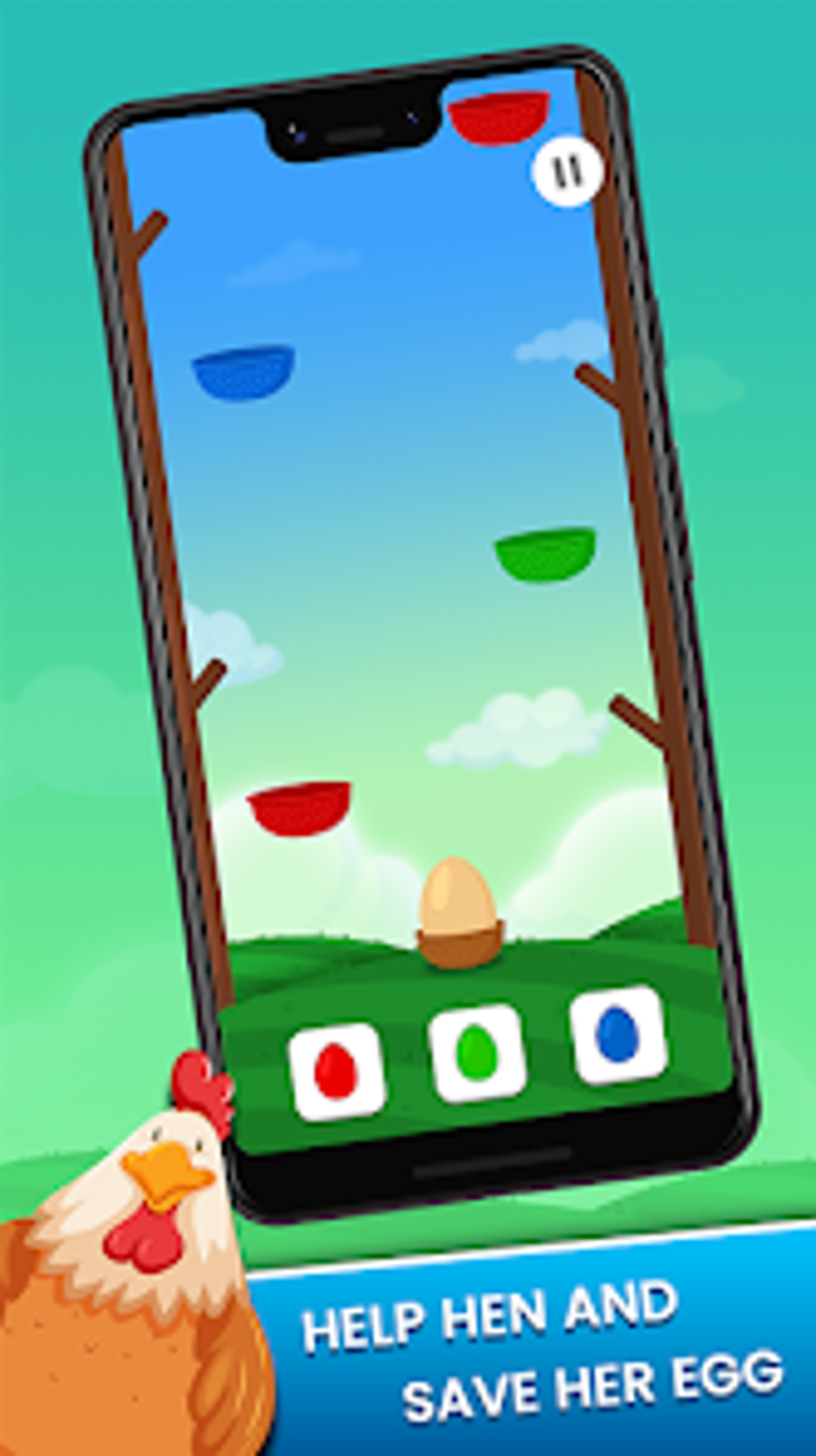Hold My Egg - Hen Eggs Game for Android - Download