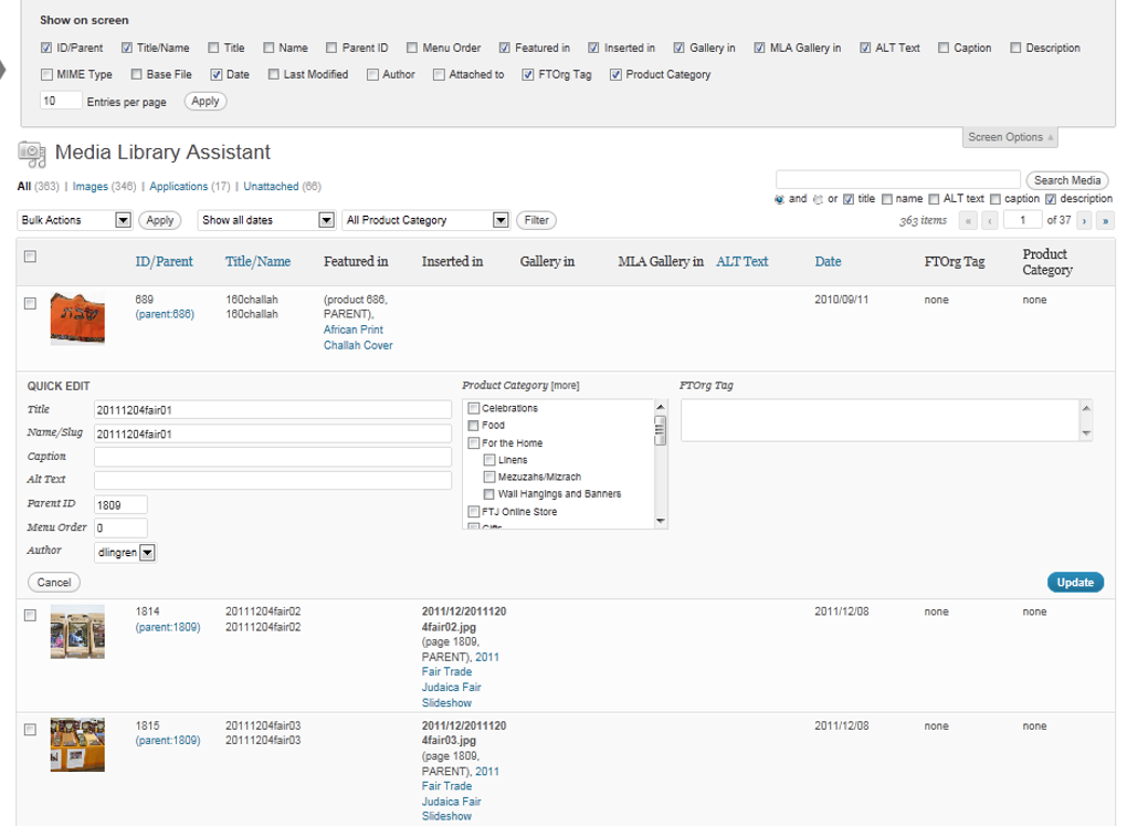 Media Library Assistant for WordPress - Download